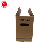 China Direct Sales Chinese Factory Recyclable Square Auto Parts Box Craft Paper Packaging UV Coating Embossing for Spare Car Parts for sale