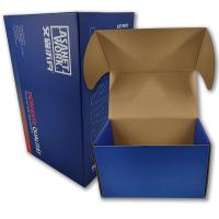 China Eco-Friendly Glossy Matt Laminated Cardboard Mailer Box Recyclable Paper Packaging Embossing for Auto Spare Parts Box Folders for sale