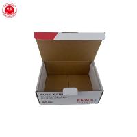 China High Quality Custom Logo Auto Parts Brake Pad Packaging Corrugated Recyclable Paper Folder Type Box for sale