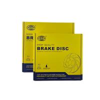 China Original Factory Auto Spare Parts Brake Disc Custom Paper Packaging Corrugated Shipping Box with Embossing and Matt Lamination for sale