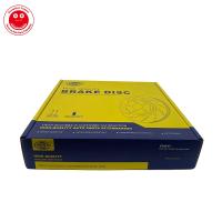China Original Factory Auto Spare Parts Brake Disc Custom Paper Packaging Corrugated Shipping Box with Embossing and Matt Lamination for sale