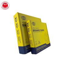 China Original Factory Auto Spare Parts Brake Disc Custom Paper Packaging Corrugated Shipping Box with Embossing and Matt Lamination for sale