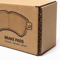 China Eco-Friendly Foldable Kraft Paper Box with Four-Color Printing and 2mm Thick Corrugated Board for Auto Parts for sale
