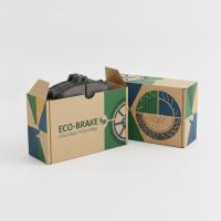 China Eco-Friendly Foldable Kraft Paper Box with Four-Color Printing and 2mm Thick Corrugated Board for Auto Parts for sale