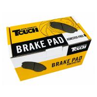 China Custom Corrugated Brake Pad Packaging Box with Colour-Printed Irregular Box Shape for Auto Parts for sale