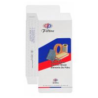China Custom Cardboard Colour-Printed Filter Packaging Box with Lock Bottom or Telescope Structure and Glossy Lamination for sale
