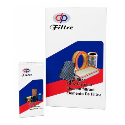 China Custom Cardboard Colour-Printed Filter Packaging Box with Lock Bottom or Telescope Structure and Glossy Lamination for sale