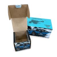 China Customizable Dimensions Auto Parts Packaging Box with CMYK Printing + Glossy Lamination and Corrugated Board Material for sale