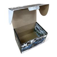 China Customizable Dimensions Auto Parts Packaging Box with CMYK Printing + Glossy Lamination and Corrugated Board Material for sale