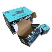 China Customizable Dimensions Auto Parts Packaging Box with CMYK Printing + Glossy Lamination and Corrugated Board Material for sale