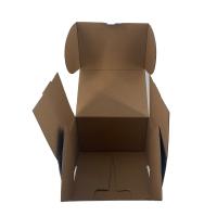 China Custom Corrugated Paper Box for Auto Parts with CMYK Printing + Matte Lamination and Lock-bottom Box Structure in Customizable Dimensions for sale
