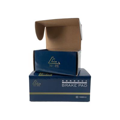 China Factory Custom Corrugated Shipping Boxes for Brake Pads for sale