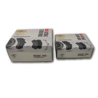 China Custom Corrugated Auto Brake Parts Packaging and Colour-Printed Brake Pad Packaging Box with Folding Box Structure for sale