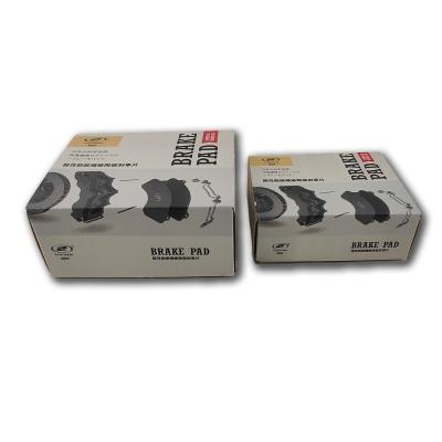 China Custom Corrugated Auto Brake Parts Packaging and Colour-Printed Brake Pad Packaging Box with Folding Box Structure for sale