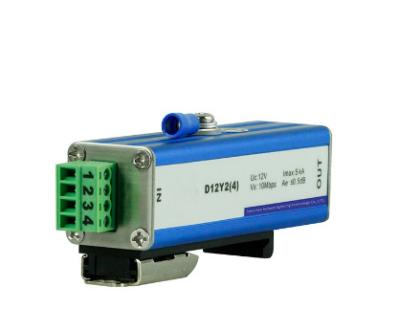 China RJ45 Lightning Signal Surge Protection Device Aluminum Shield 30V for sale
