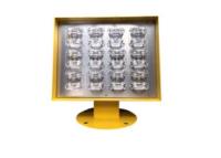 China Lighting Protection Solar Powered Aircraft Warning Lights Anti Aging 1600cd for sale