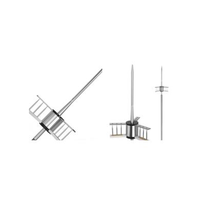 China Single Pin ESE Lightning Ground Rod Customizable GB50057-2010 for sale