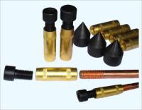 China 1200mm Outdoor Copper Clad Steel Ground Rod Good Conductivity for sale