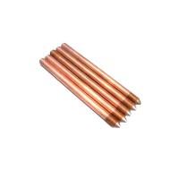 China 1200mm Outdoor Copper Clad Steel Ground Rod Good Conductivity for sale