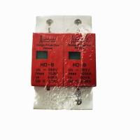 China Red Metal Power Surge Arrester , 100ka Surge Protection Device SPD for sale