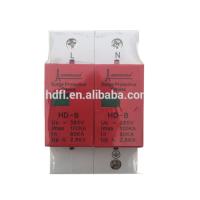 China Red Metal Power Surge Arrester , 100ka Surge Protection Device SPD for sale