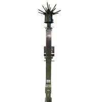 China Customized Protective Lightning Repeller Q235 Steel For Broadcast for sale