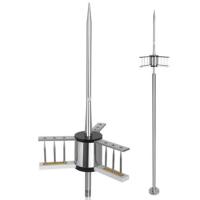 China HAMMOND Stainless Steel Lightning Conductors On Houses ESE Type for sale