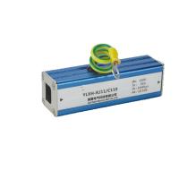 China 10KA Signal Surge Protection Device , RJ45 Lightning Protector Aluminum Shield for sale