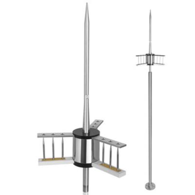 China HAMMOND SS304 Lightning Rod System For House , Active Lightning Rod for sale