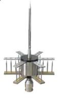 China Hot Sale ESE Lightning Rod EarlyHD-T5.3 Advance Discharge Lightning Rod Lightning Protection System for sale