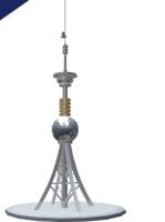 China SUS304 Ornamental Decorative Lightning Rods For Wind Power Stations for sale