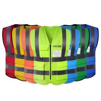 China Road Construction PVC Workwear Reflective Jackets Pants Waterproof With Tape for sale