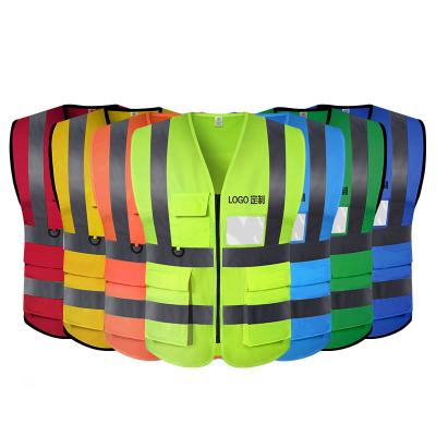 China Road Construction PVC Workwear Reflective Jackets Pants Waterproof With Tape for sale