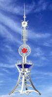 China Decorative Conventional Lightning Arrester , ESE Lightning Rod Tower for sale