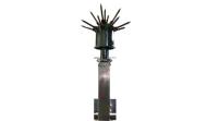 China Customized Protective Lightning Repeller Q235 Steel For Broadcast for sale