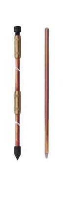 China Grounding Copper Plated Lightning Rod Wire Electroplating for sale
