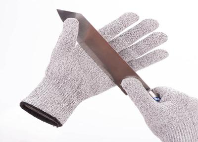 China Comfortable Cut Resistant Work Gloves Seamless HPPE Fiber For Hand Protection for sale