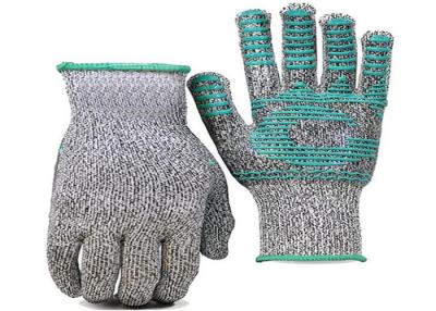 China Washable Cut Proof Work Gloves Silicone Palm Coating Long Wrist Wrap Cuff for sale