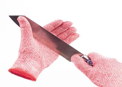 China Level 5 Liner Cut Resistant Safety Gloves Moisture Absorbency For Glass Handing for sale