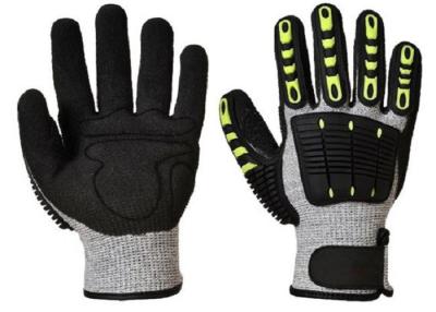 China High Performance Impact Cut Proof Work Gloves Mechanic Mining Work Gloves for sale