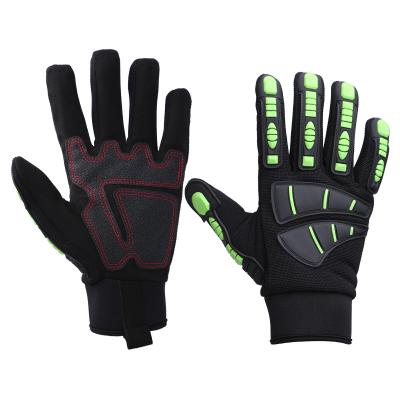 China Custom Mechanical Work Cut Proof Work Gloves Spandex / Micro Fiber Liner for sale