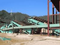 China Eco Friendly Sand Washing Machine 40mm Size Screw Sand Washer 10-150 TPH for sale