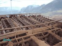 China Coarse Material Washer 60-100TPH Sand Washing Equipment 40mm Input Size 1500mm Spiral Diameter for sale