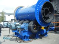 China Tyre Mill Mineral Grinding Equipment 100tph Ore Ball Mill 0.074-0.6mm Discharge for sale