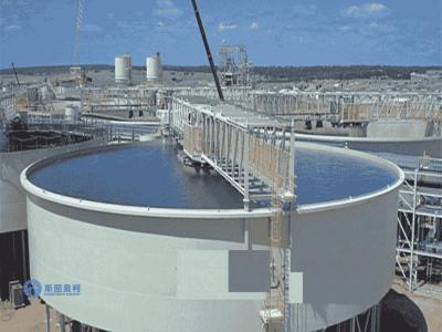 China Copper Sulfide Ore Mining Thickener With Heavy Duty Center Drive System for sale