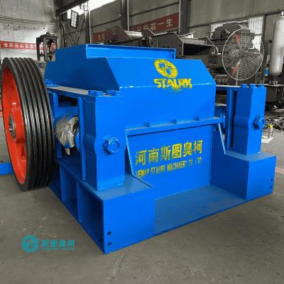 China Heavy Duty Double Roller Crusher High Pressure Hydraulic System 200 TPH Hard Rock Crushing for sale