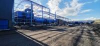 China Natural Gas Burner Rotary Drum Dryer with 20TPH-5000TPH Processing Capacity and Clean Energy Heating for sale