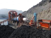China Industrial Coal Rotary Dryer 10-13 TPH Energy Saving Moisture Reduction to Below 10% for sale