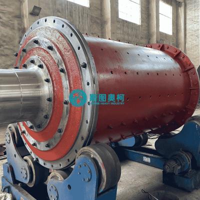 China Ball Mill Grinding Machine with Feedsize ≤25 mm and Output Size 100-200mesh for Wet and Dry Grinding for sale
