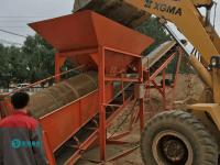 China Small Scale Gold Mining Trommel 150TPH Wash Plant for Placer Clay Gold Recovery for sale